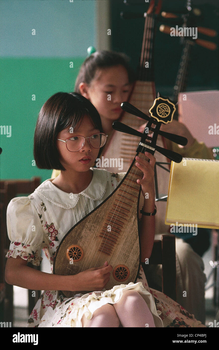 Taipei lesson of music in a school hi-res stock photography and images ...