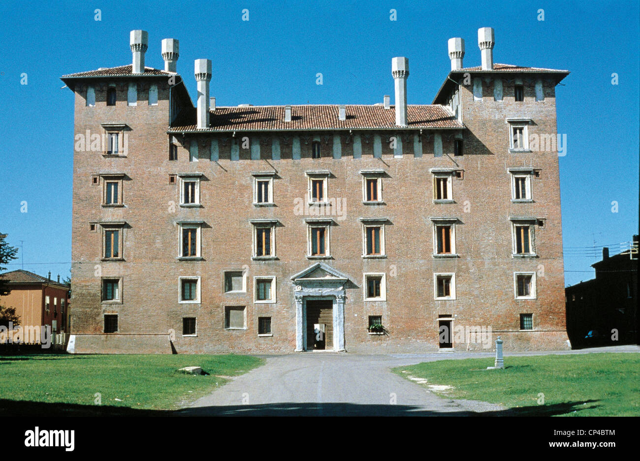 LOMBARDY, REVERE. Palazzo Ducale Stock Photo - Alamy