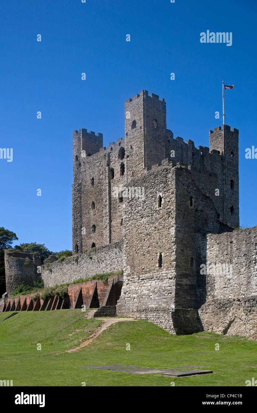 United Kingdom - England - Kent - Rochester. The Dungeon of the Norman ...
