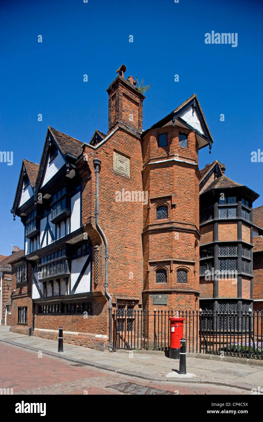 United Kingdom - England - Kent - Rochester High Street. Eastgate House ...