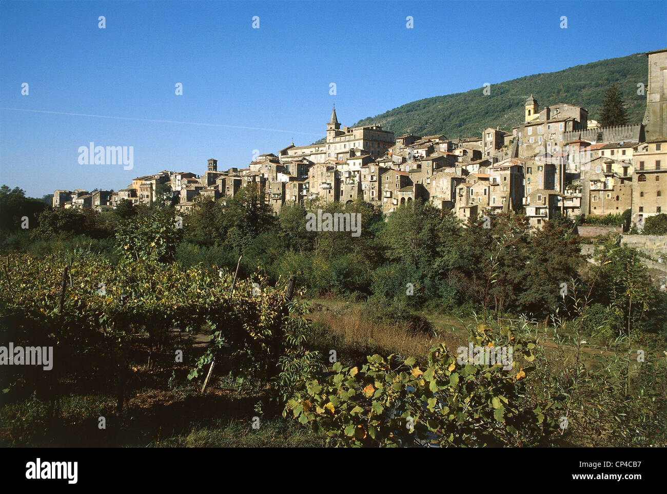 Lazio - Genazzano (Rm Stock Photo - Alamy