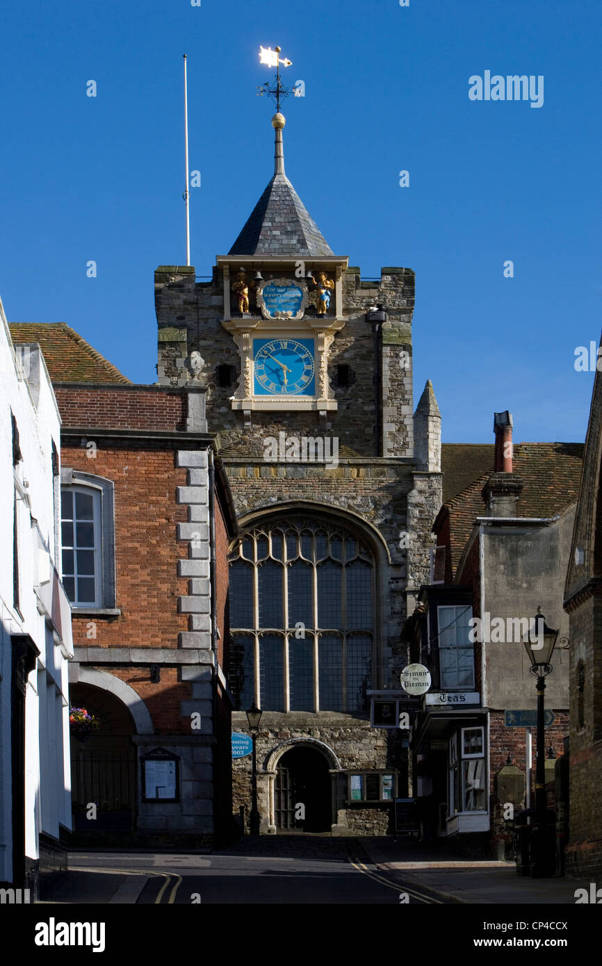 United Kingdom England East Sussex Rye. parish church of St Mary Virgin ...