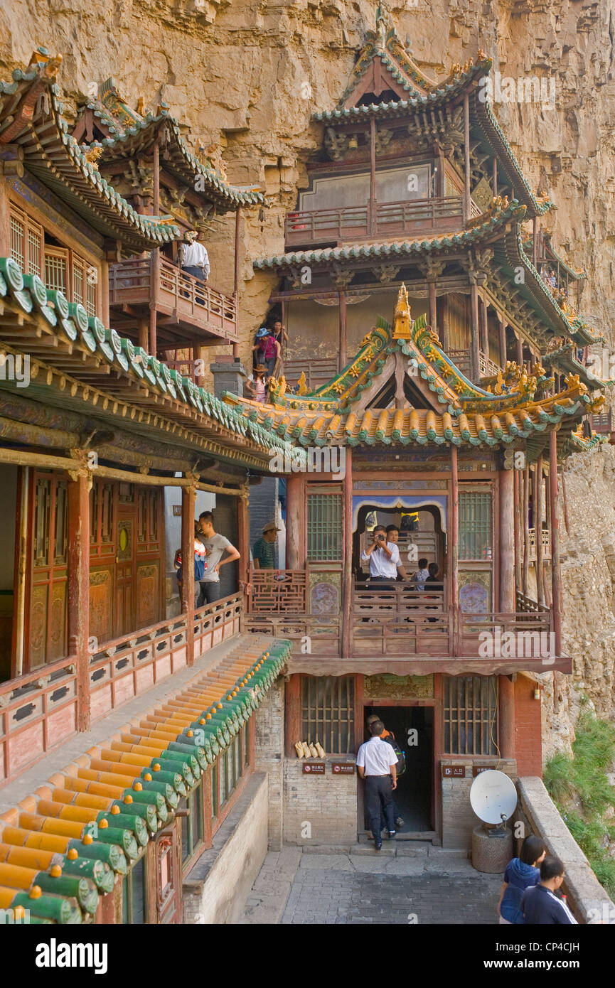 The Hanging Temple Monastery High Resolution Stock Photography and ...