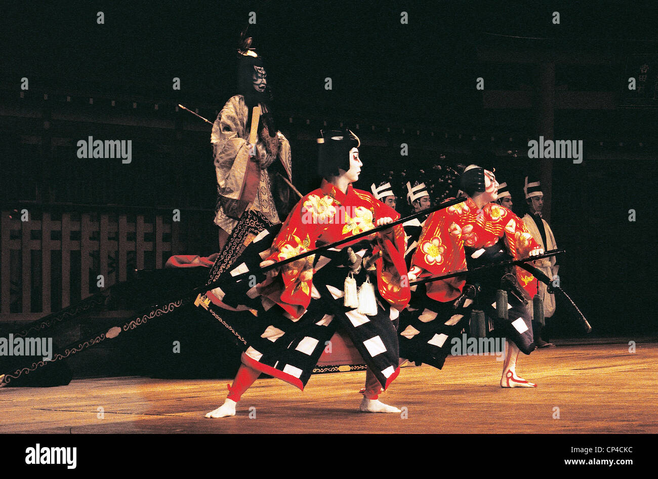 Japan. The Kabuki Theatre Stock Photo - Alamy