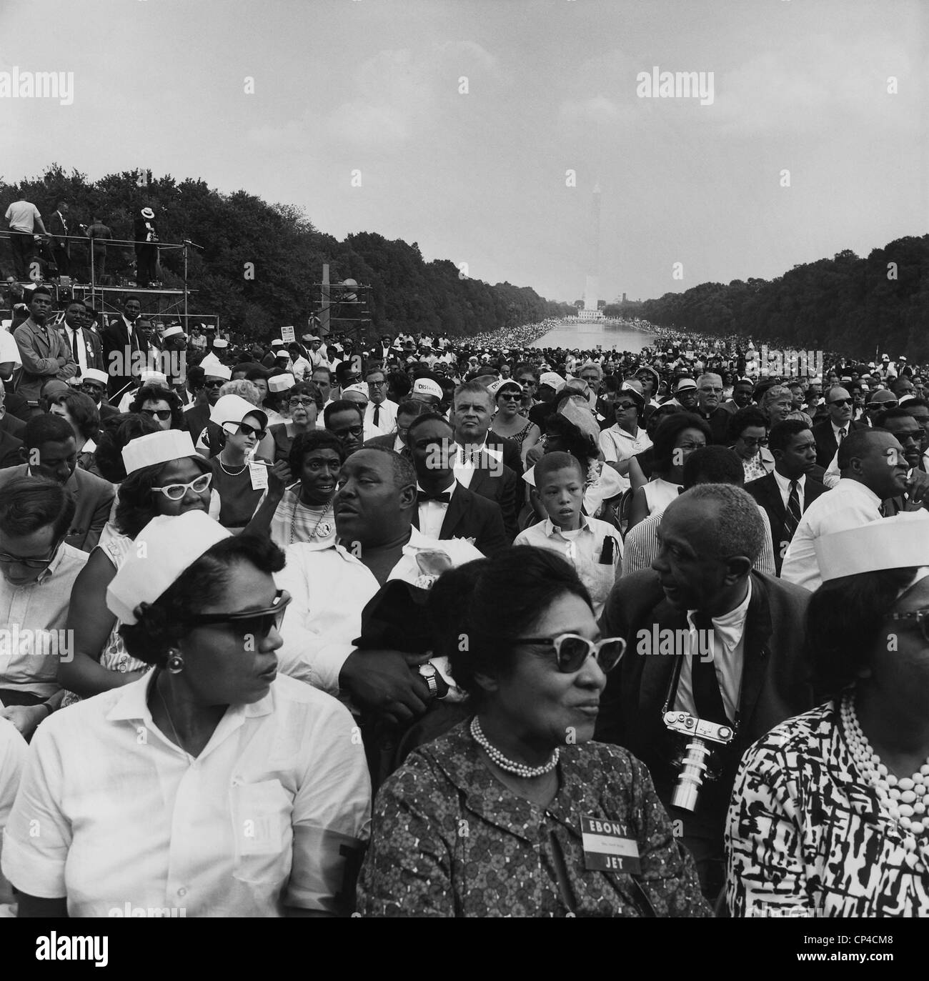1963 march on washington crowd hi-res stock photography and images - Alamy