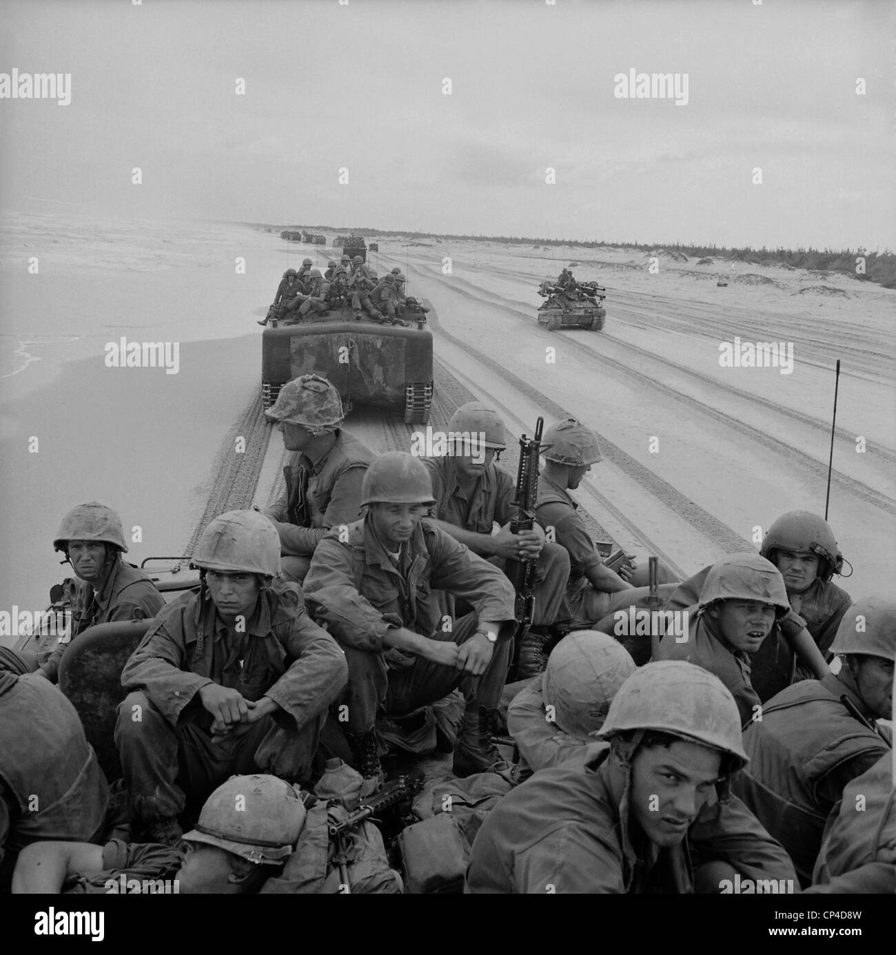 Vietnam war us soldiers 1966 Black and White Stock Photos & Images - Alamy