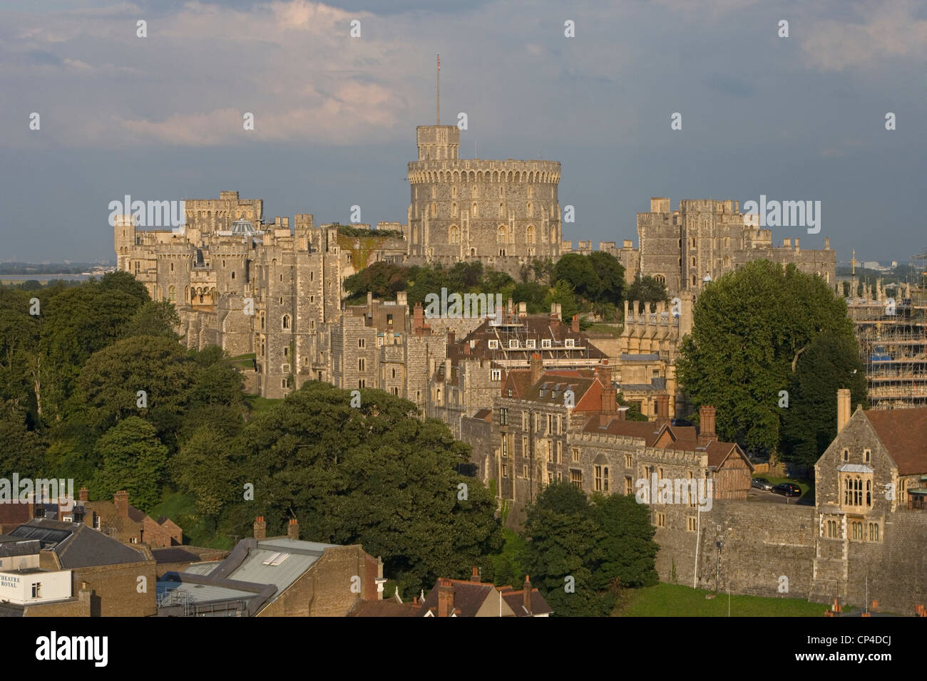 United Kingdom England Berkshire Windsor. castle, home of English ...