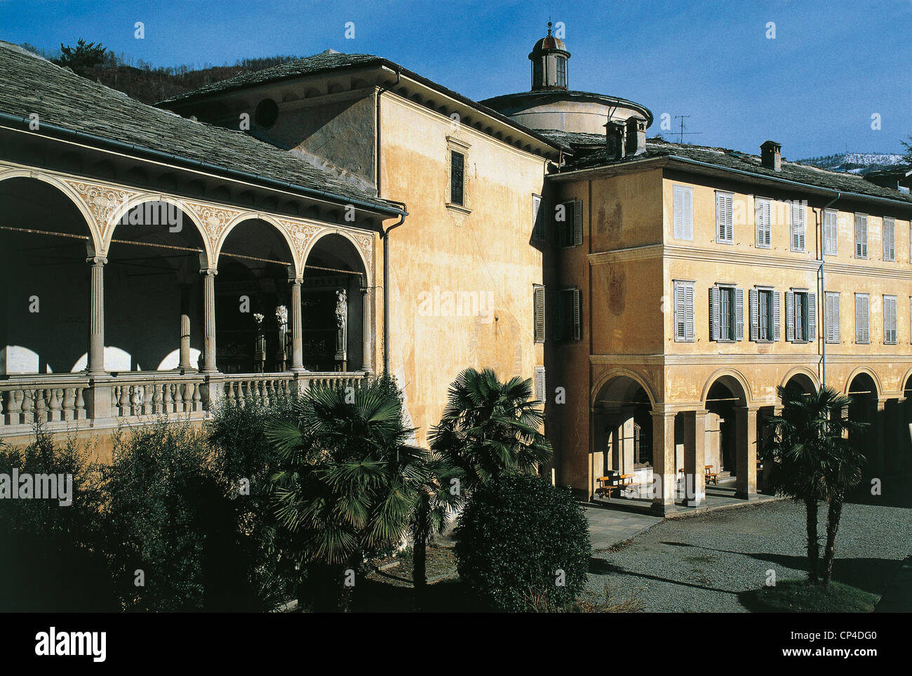 Piedmont Varallo Sacro Monte Stock Photo - Alamy