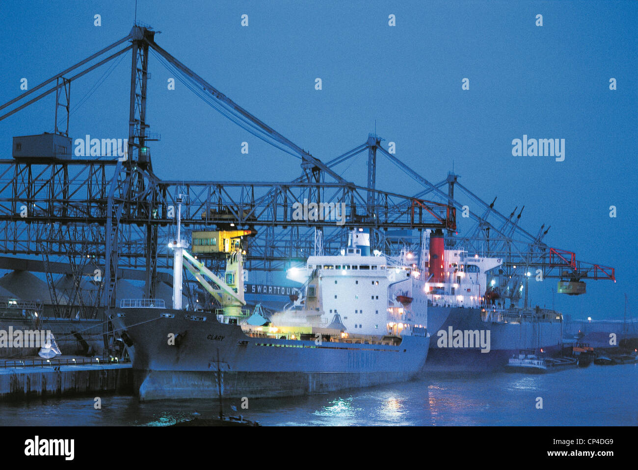 Netherlands - Holland. Rotterdam. The world's largest industrial port ...