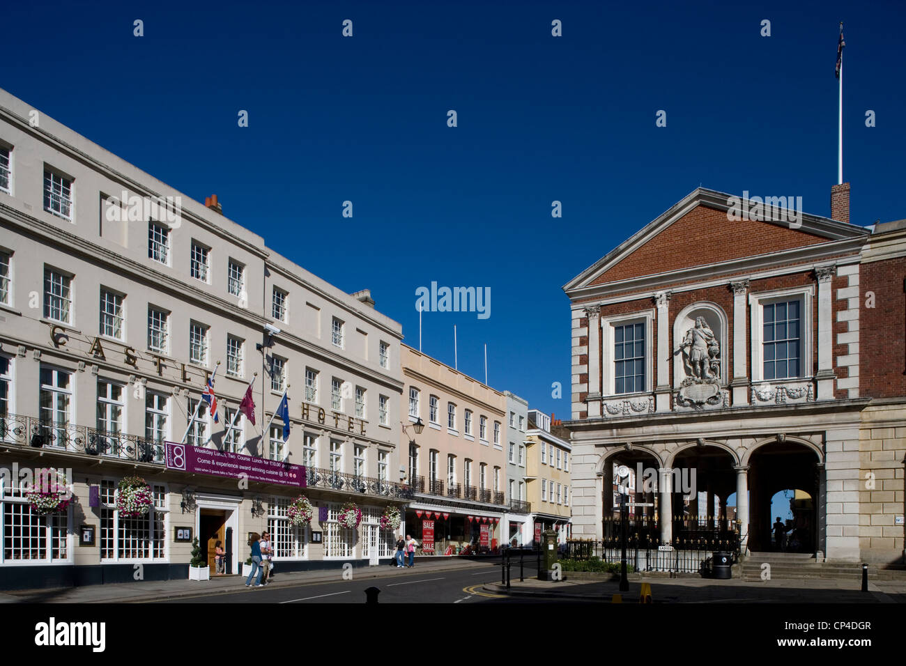 United Kingdom England Berkshire Windsor. On right, 'Guildhall ...
