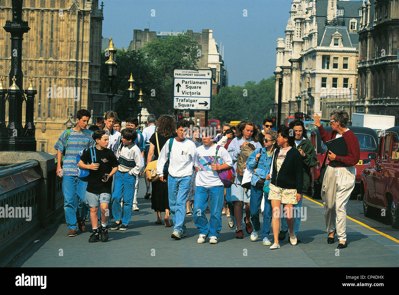 Tourists London United Kingdom Stock Photo - Alamy