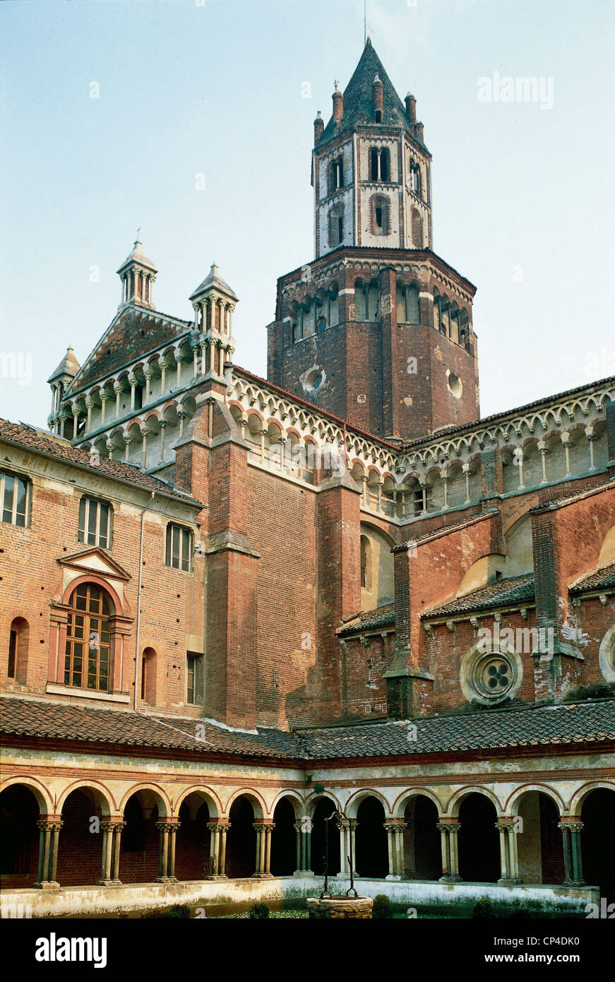 Vercelli Piedmont Church Of S. Andrea Stock Photo - Alamy