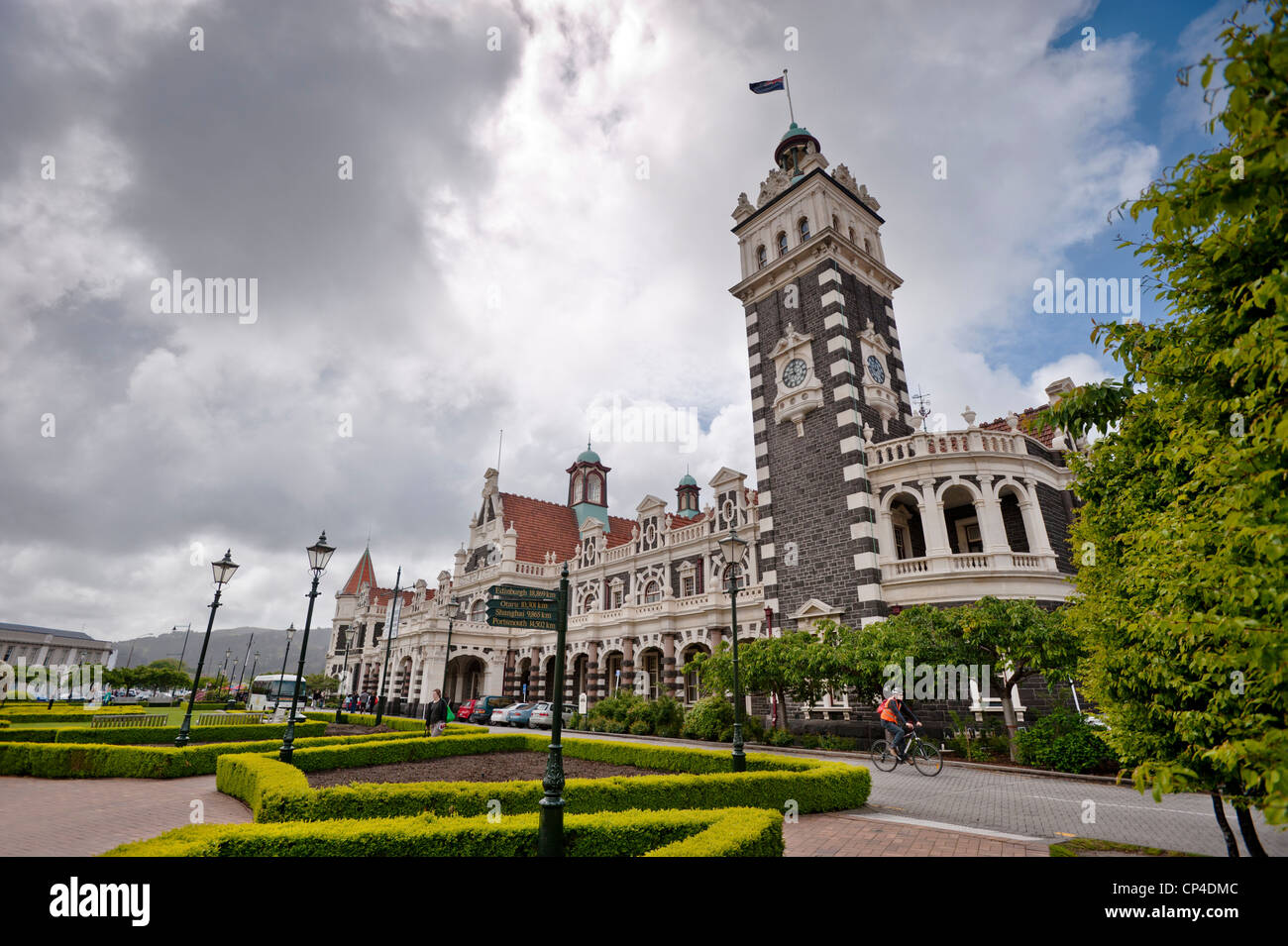 Railway Station, Dunedin, South Island, New Zealand Stock Photo - Alamy