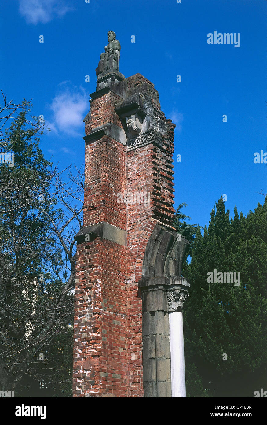 Japan - Nagasaki, the ruins of Urakami Cathedral after the atomic bomb ...