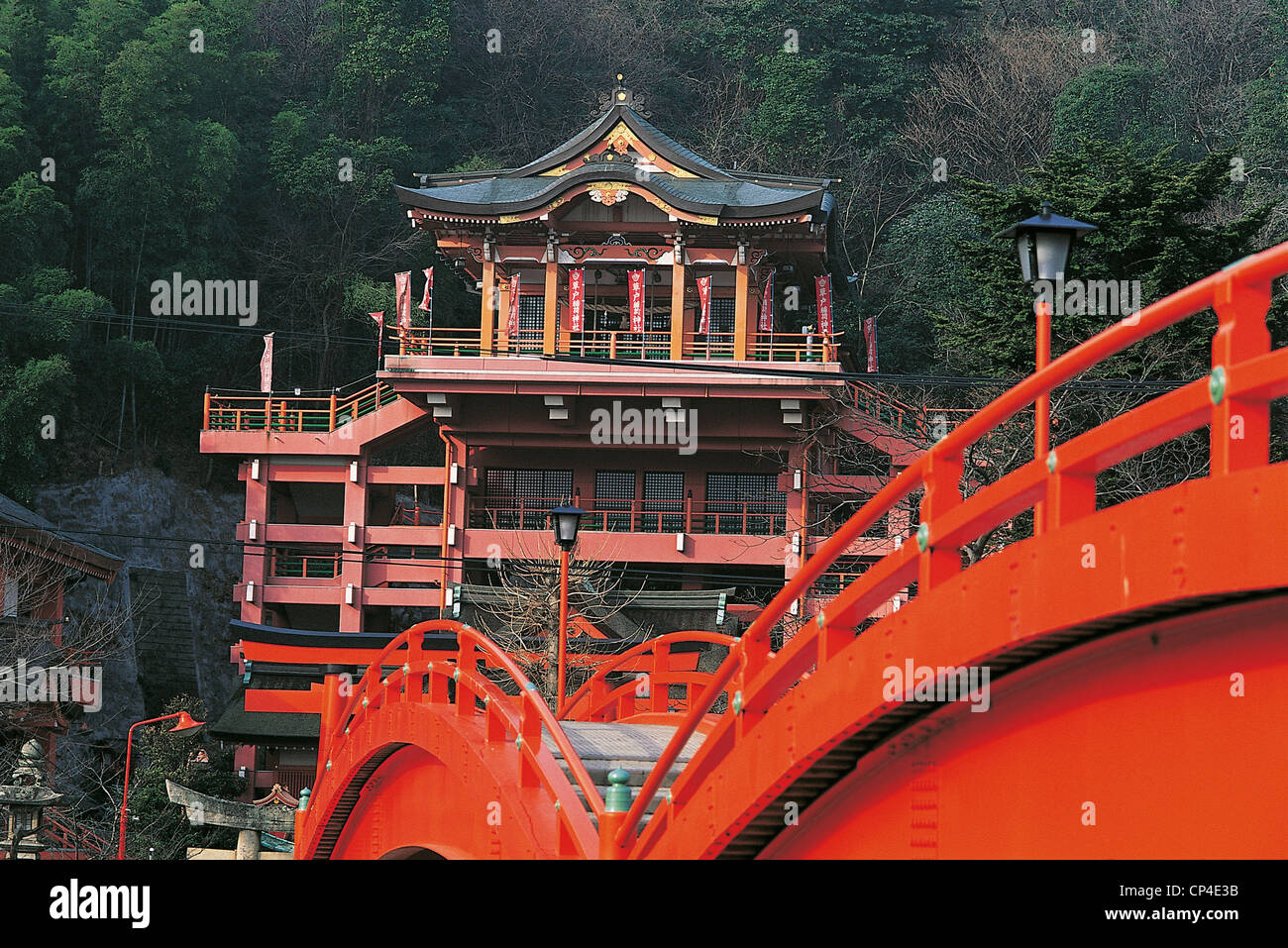 JAPAN FUKUYAMA KUSADO Shinto Shrine Jinja Stock Photo - Alamy
