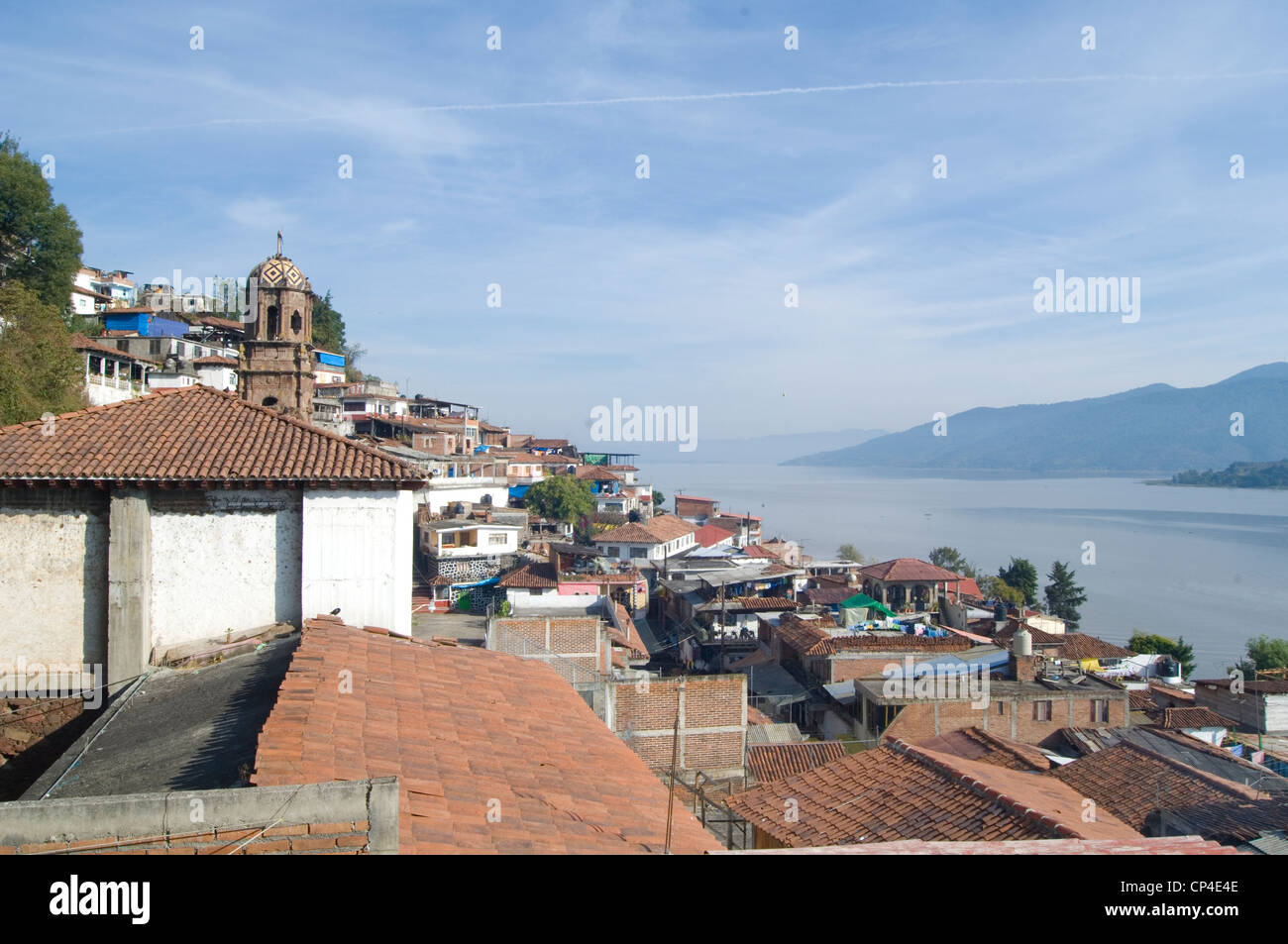 Mexico - State of Michoacan. The island of Janitzio Lake Patzcuaro ...