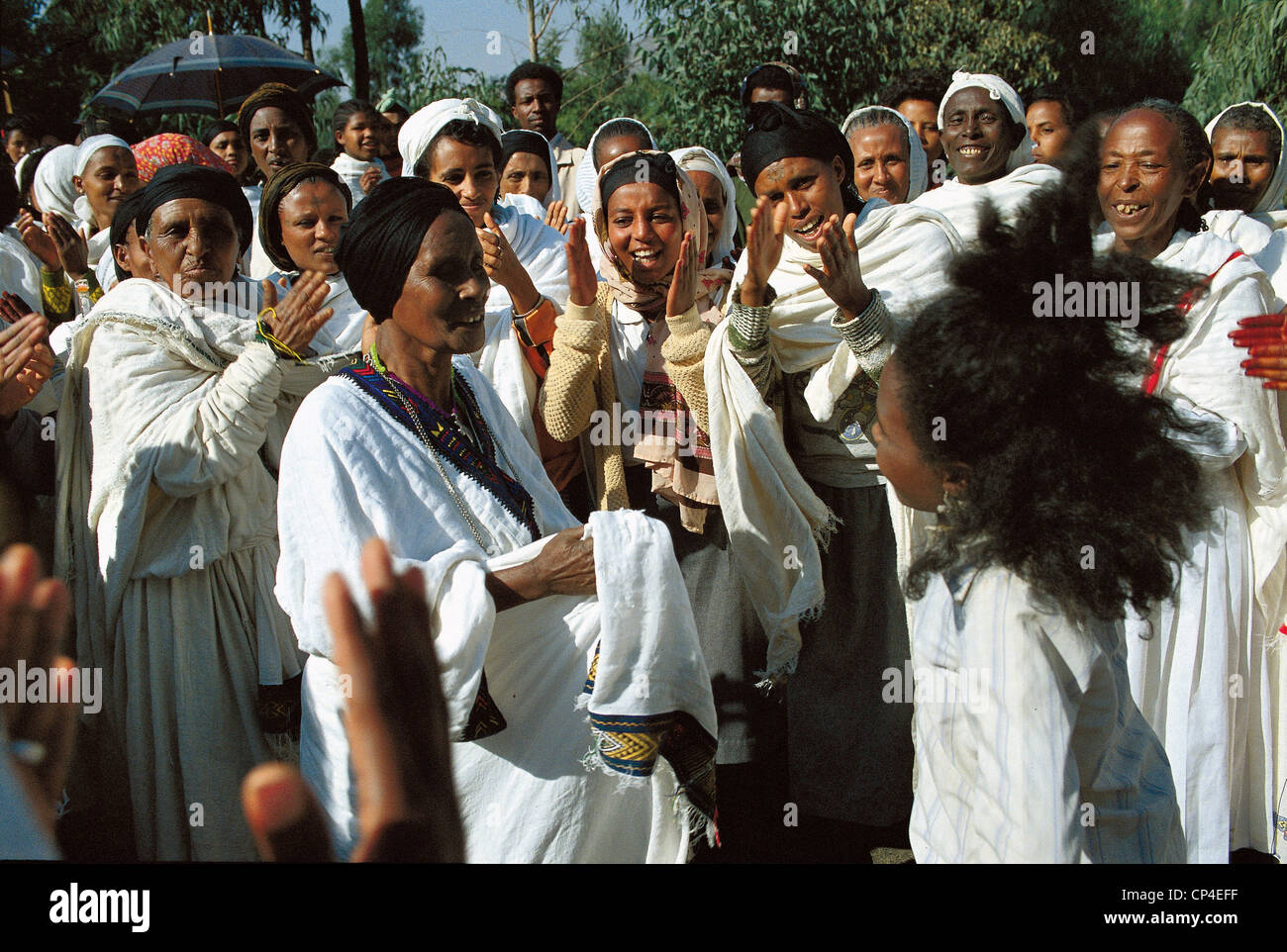 FEAST OF ETHIOPIA Gonder Timkat Stock Photo - Alamy