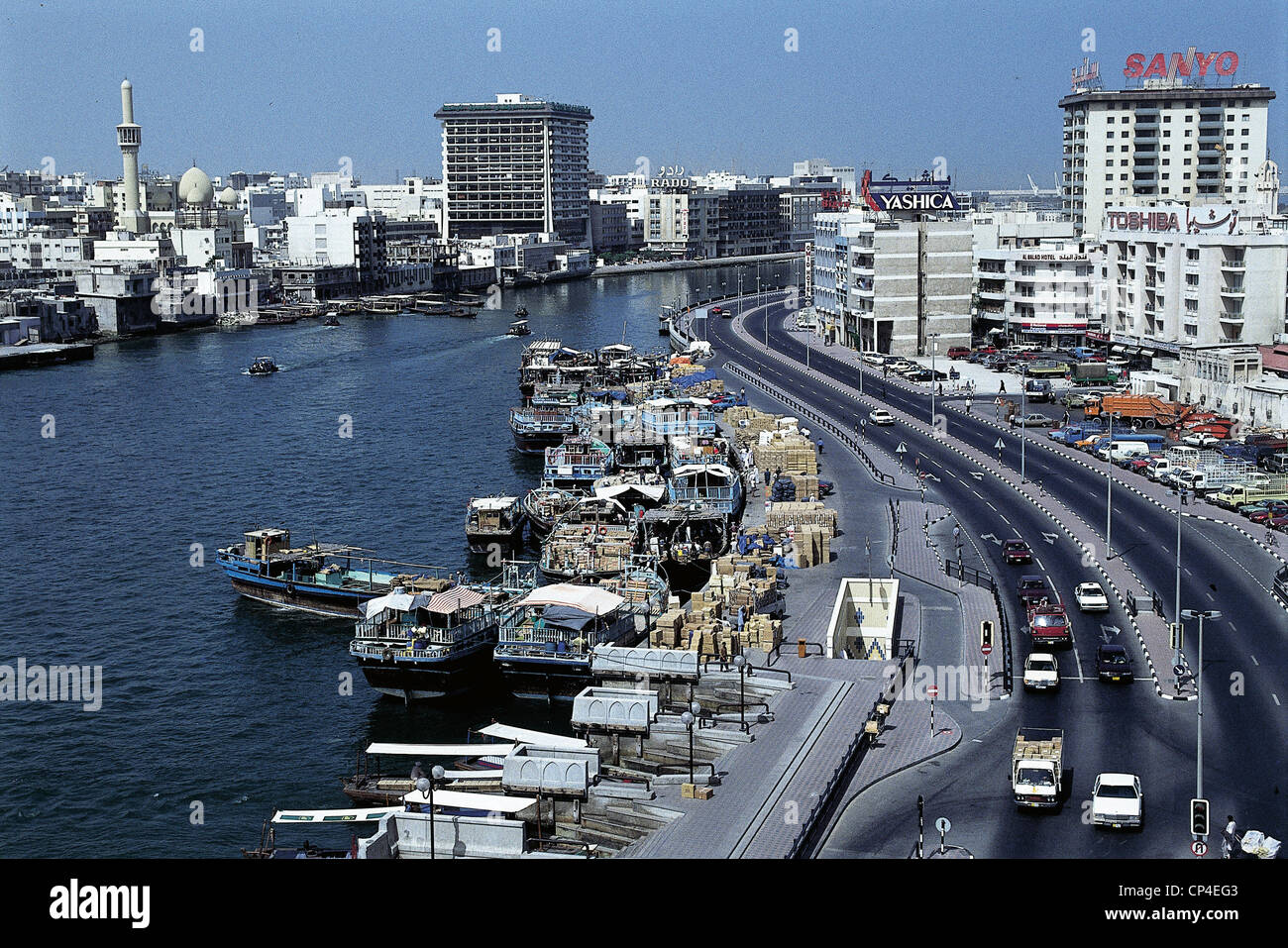 United Arab Emirates Dubai Port Stock Photo - Alamy