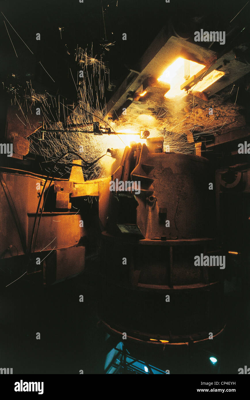 SWEDEN Oxelosund STEEL FACTORY Stock Photo - Alamy