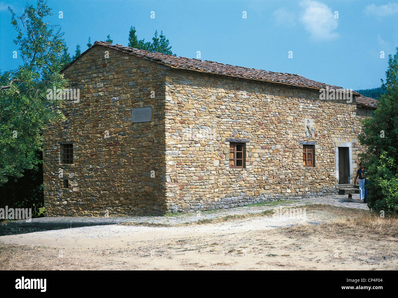 Leonardo vinci tuscany house hi-res stock photography and images - Alamy