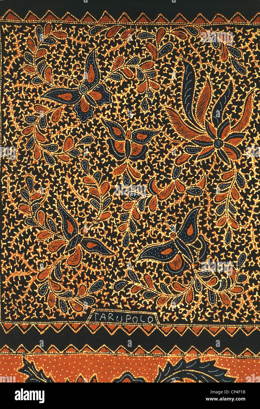 Java Indonesia Art Of Batik Stock Photo - Alamy