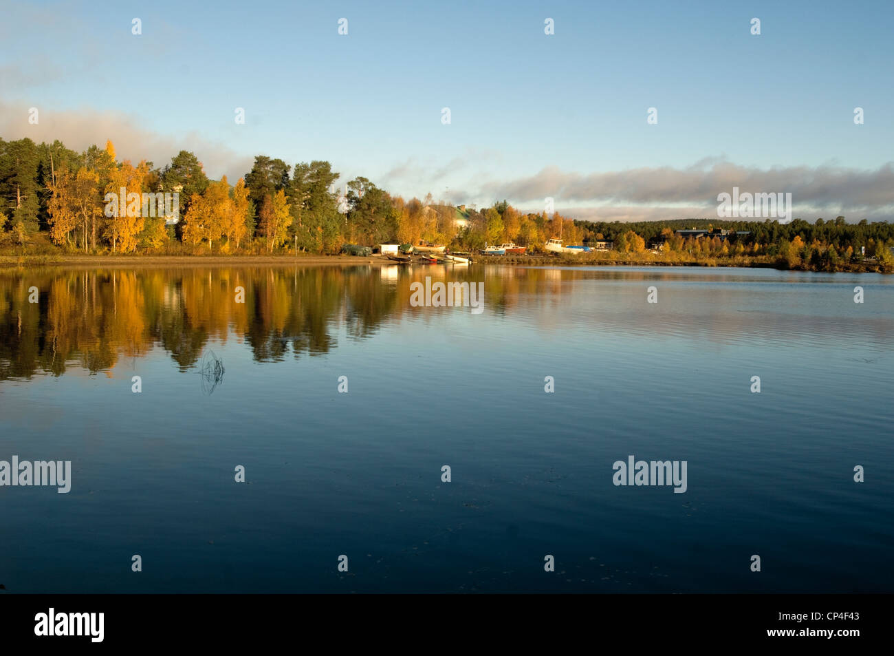 Finland - Lapland. Lake Inari (Inarijarvi Stock Photo - Alamy