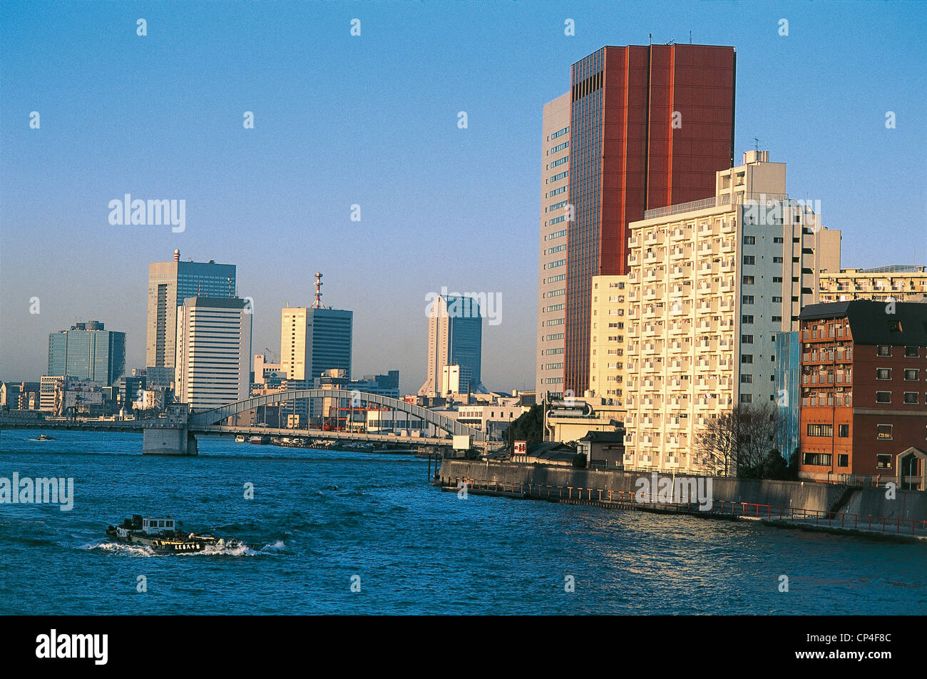 Japan Tokyo Sumida River Stock Photo - Alamy