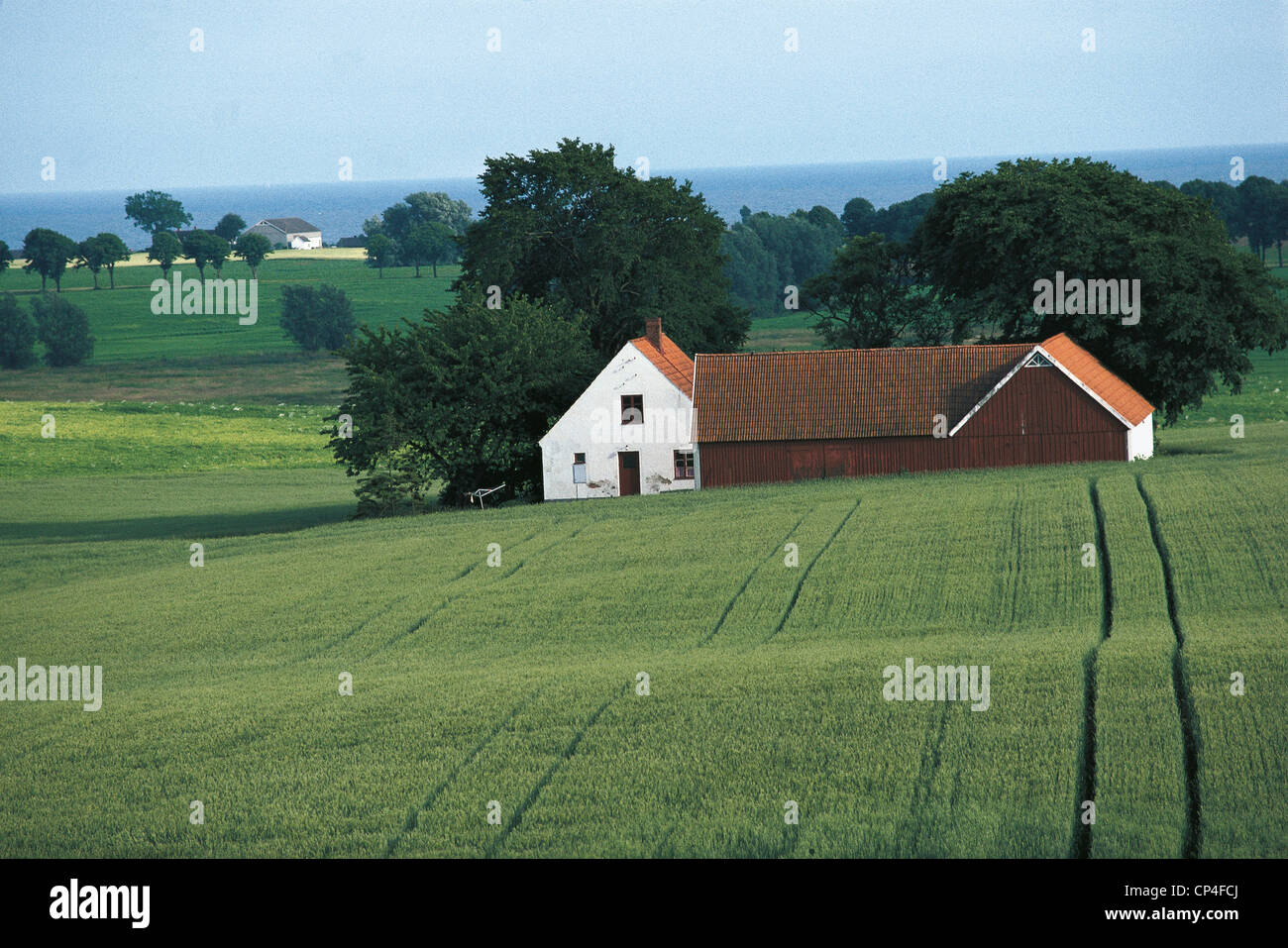 Sweden Scania Farm Stock Photo - Alamy