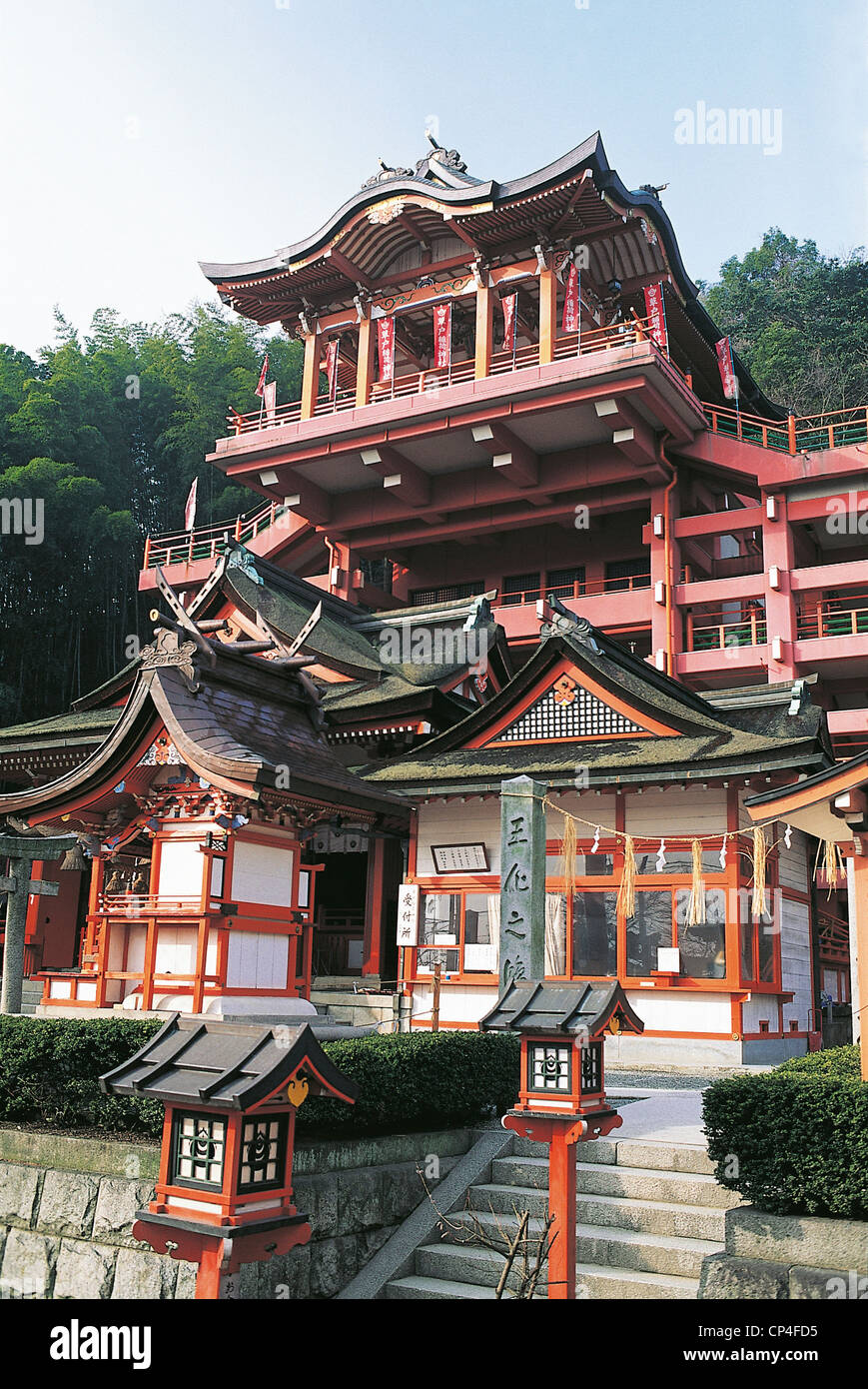 JAPAN FUKUYAMA KUSADO Shinto Shrine Jinja Stock Photo - Alamy