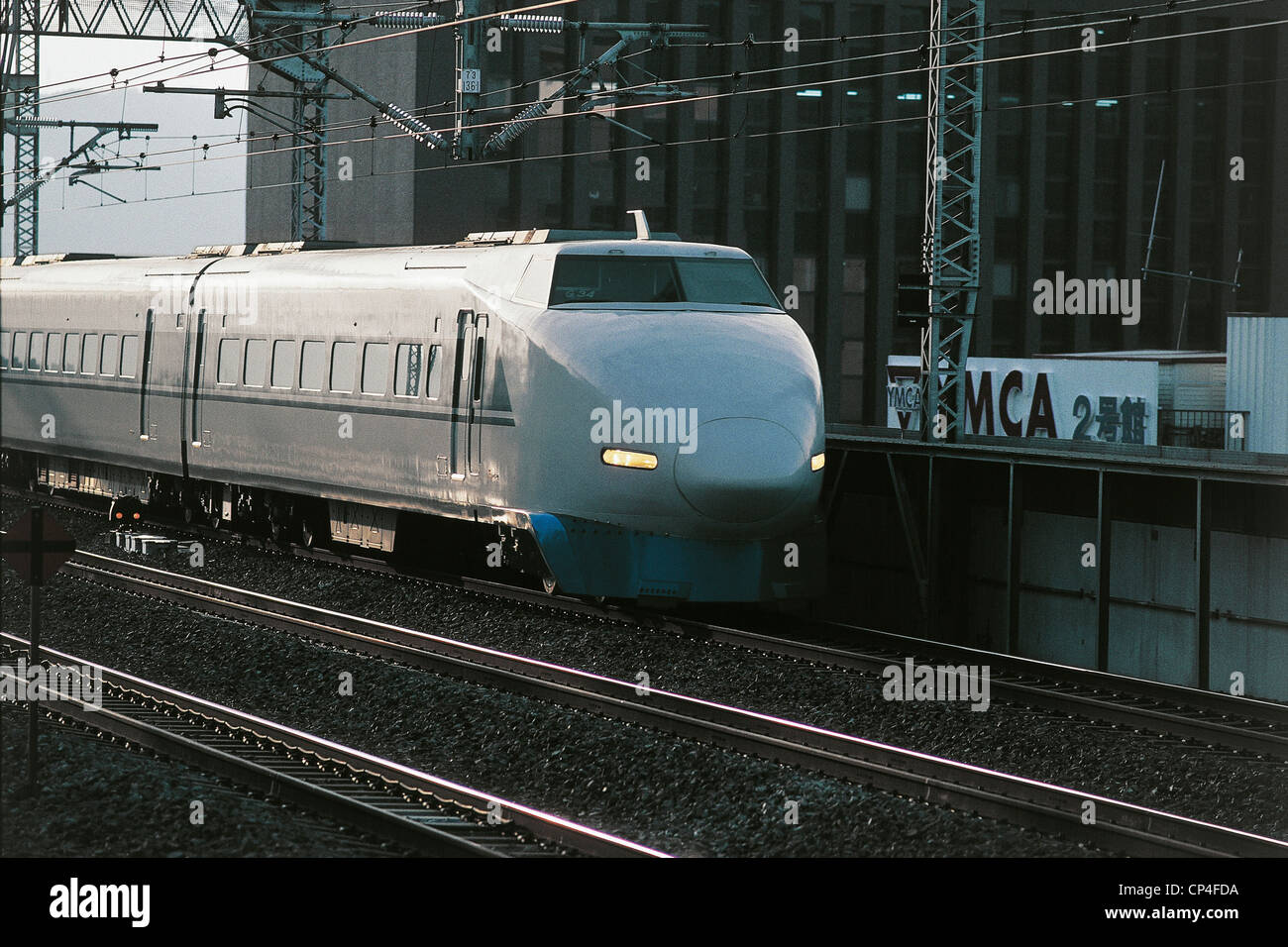 FUKUYAMA JAPAN TRAIN EXPRESS Shinkansen Stock Photo - Alamy