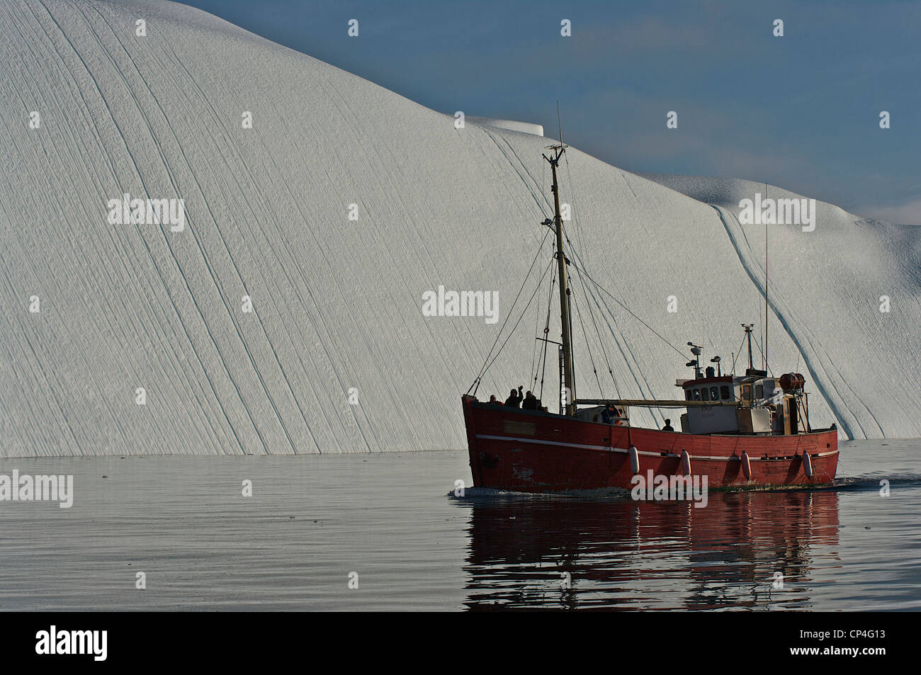 Greenland - West Coast - Qaasuitsup Kommunia - Ilulissat. Boat through ...