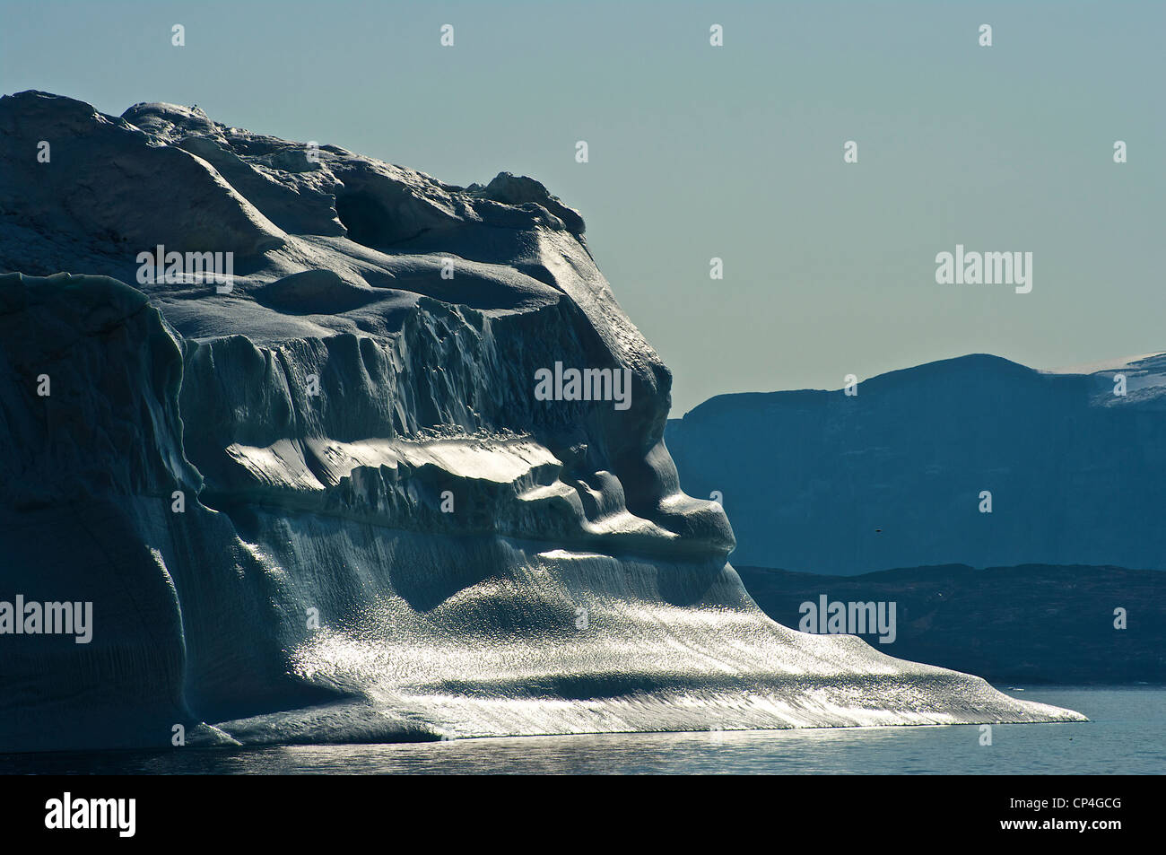 Greenland - Qaasuitsup Kommunia - Disko Bay. Icebergs Stock Photo - Alamy