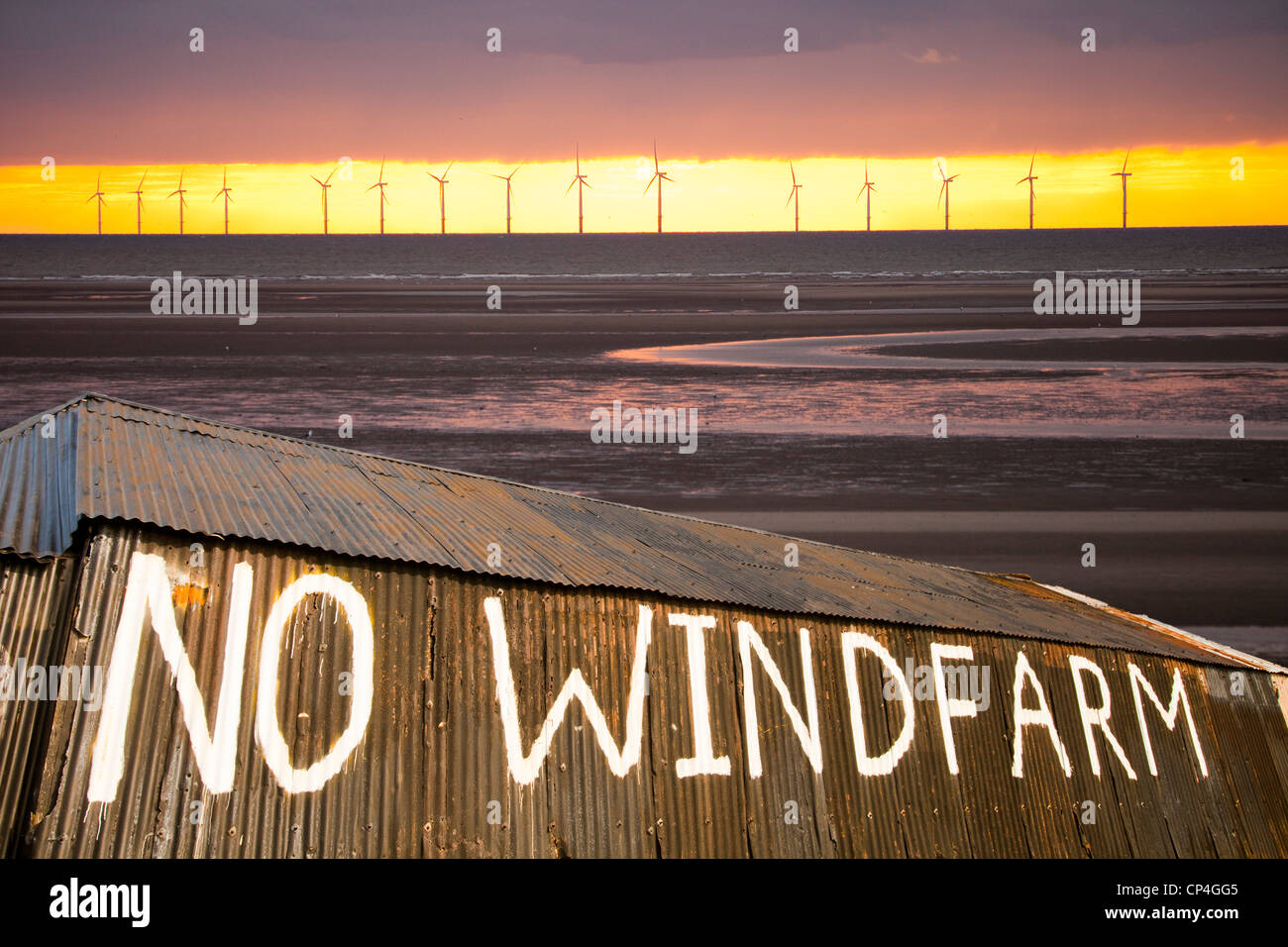 Scottish wind protest hi-res stock photography and images - Alamy