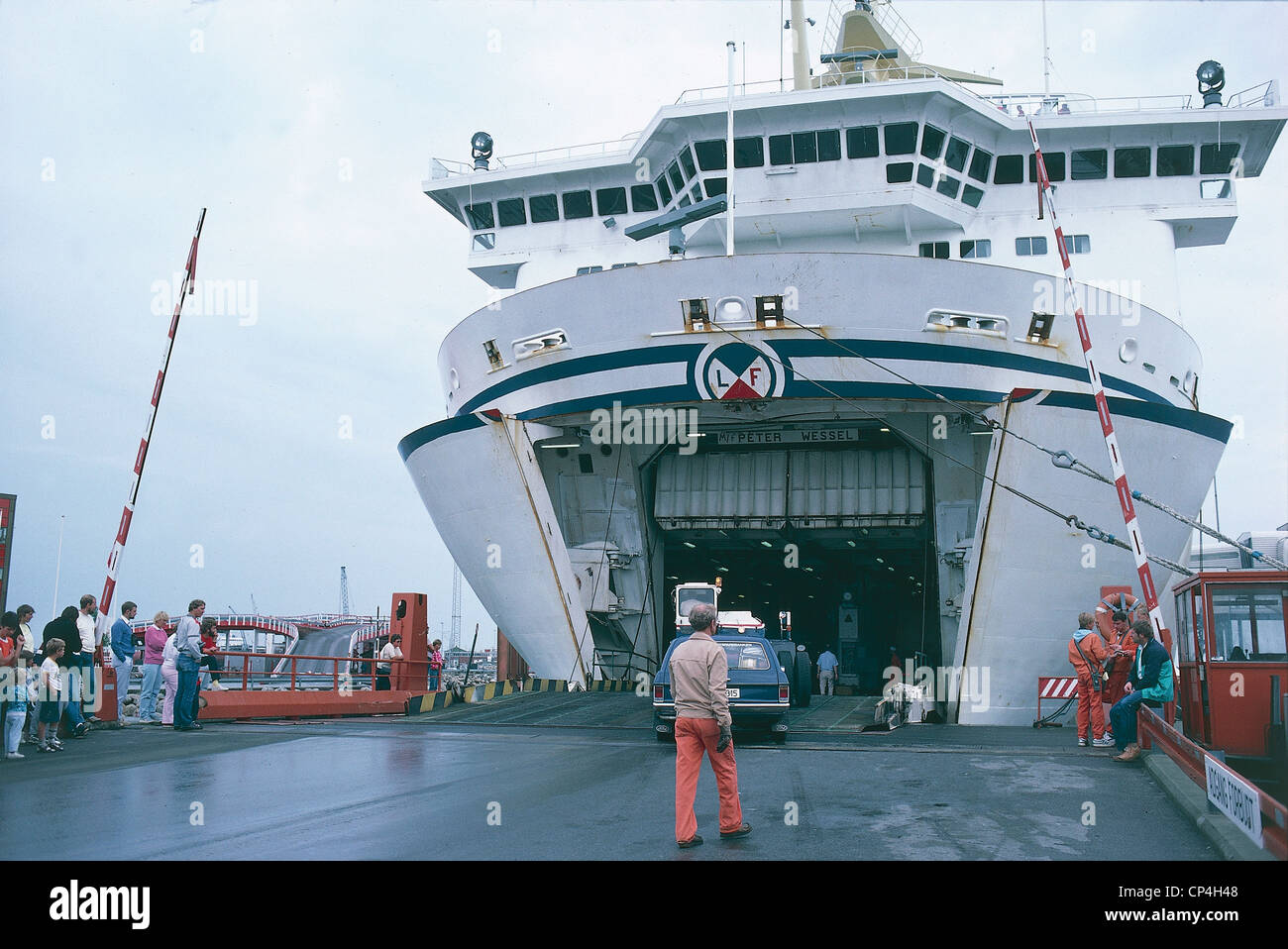 Denmark Ferry Boarding Stock Photo - Alamy