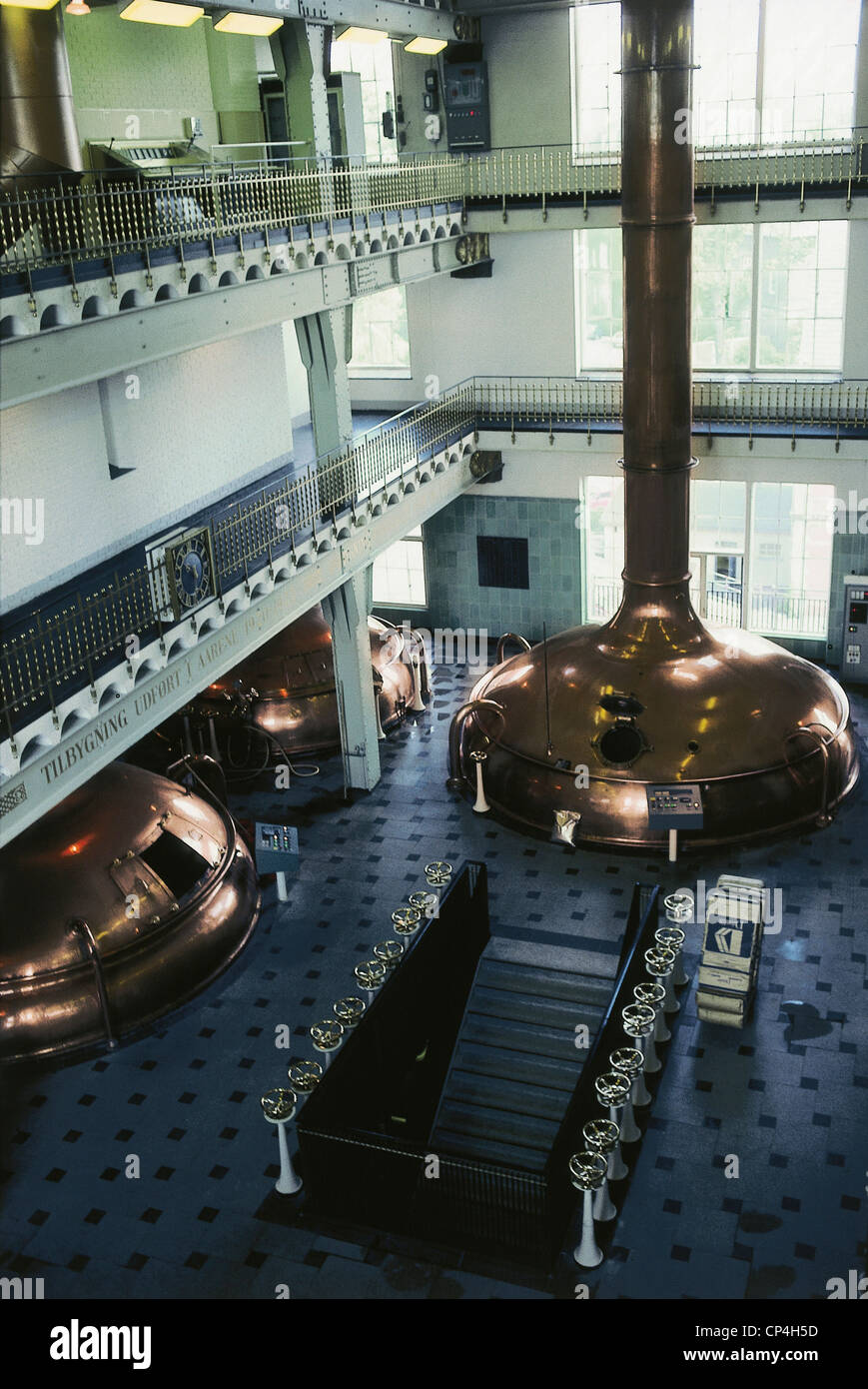 Denmark - Copenhagen. Carlsberg brewery, distillery Stock Photo - Alamy