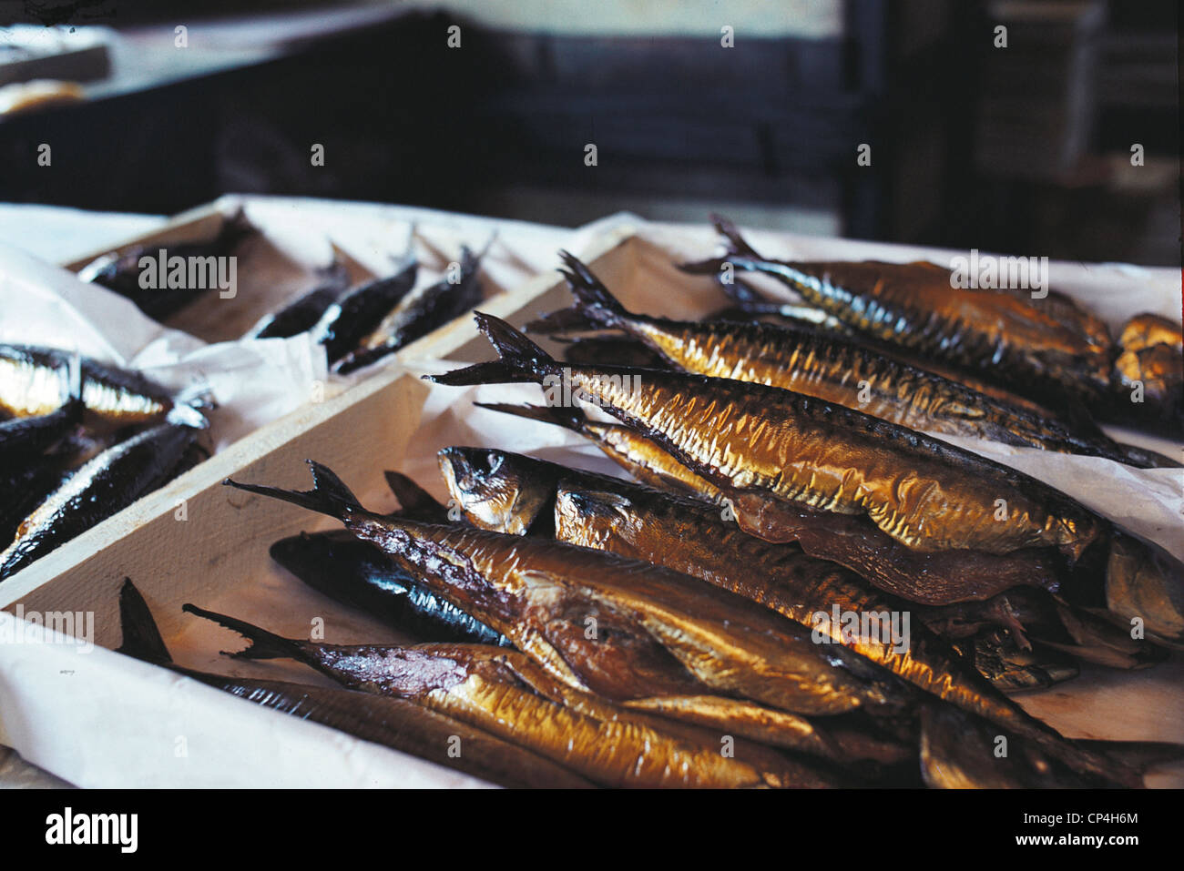 Denmark Smoking Herring Stock Photo - Alamy