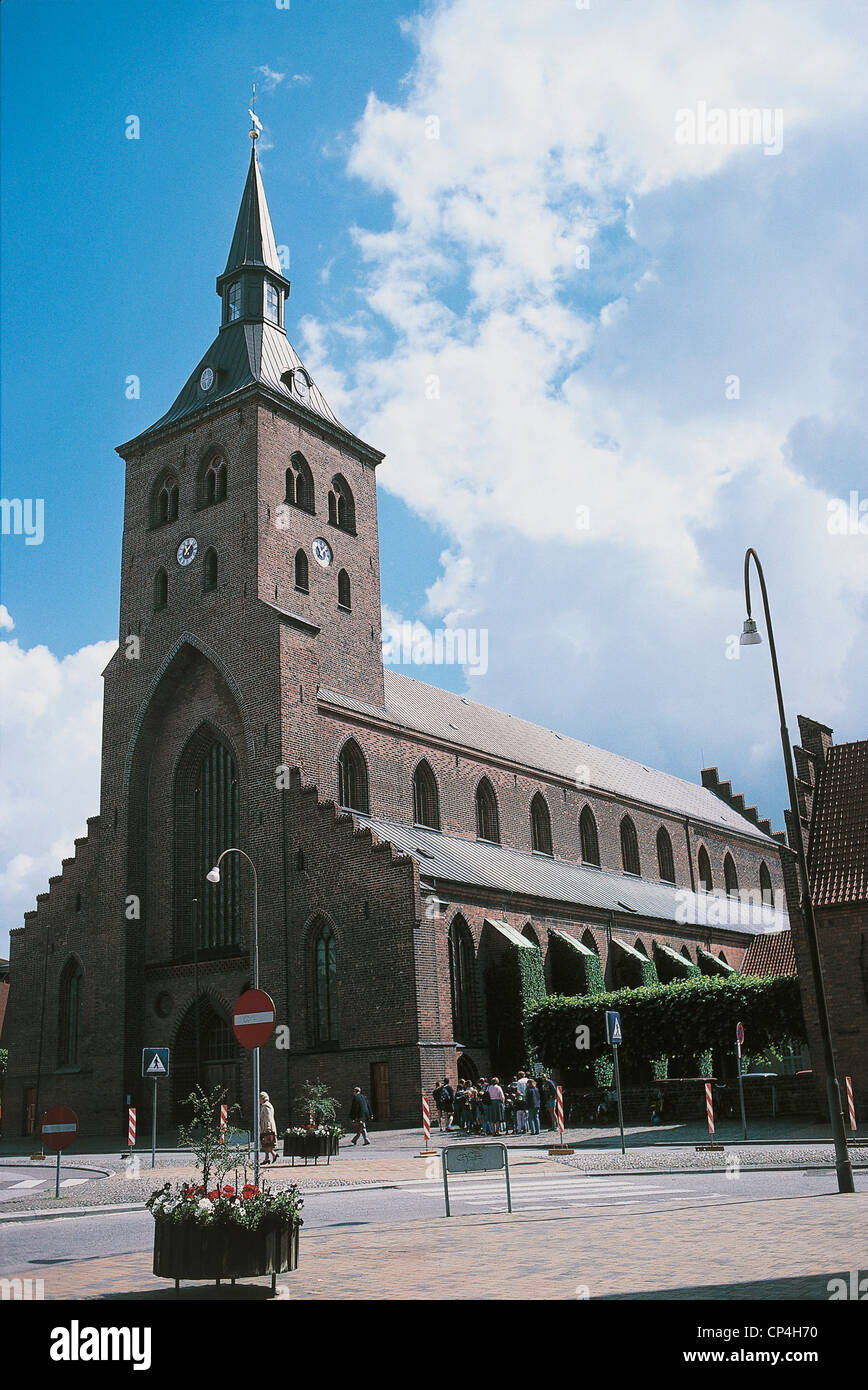 Denmark Odense Church Stock Photo - Alamy