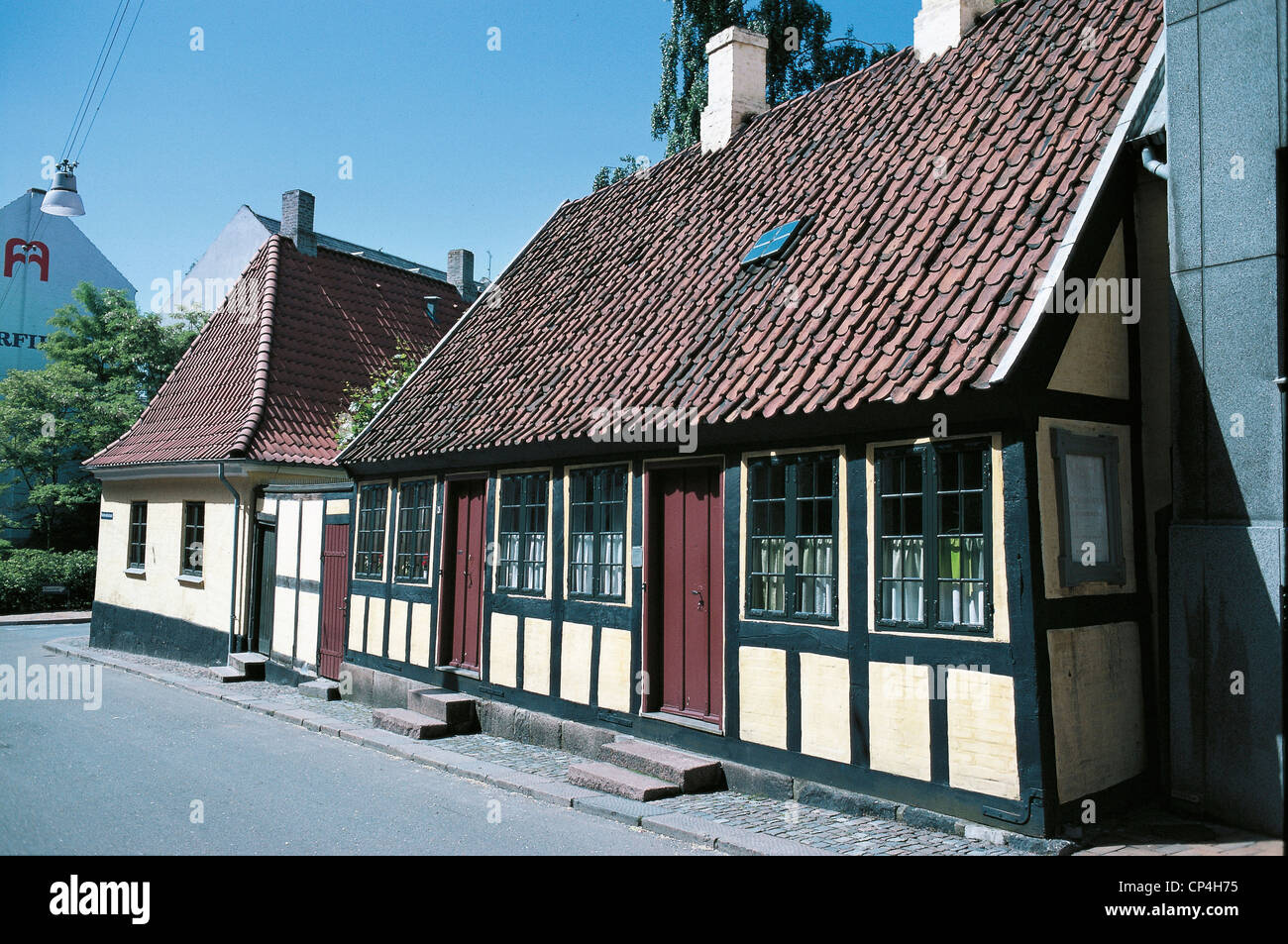 Denmark - Island of Funen, Odense. Andersen's birthplace Stock Photo ...