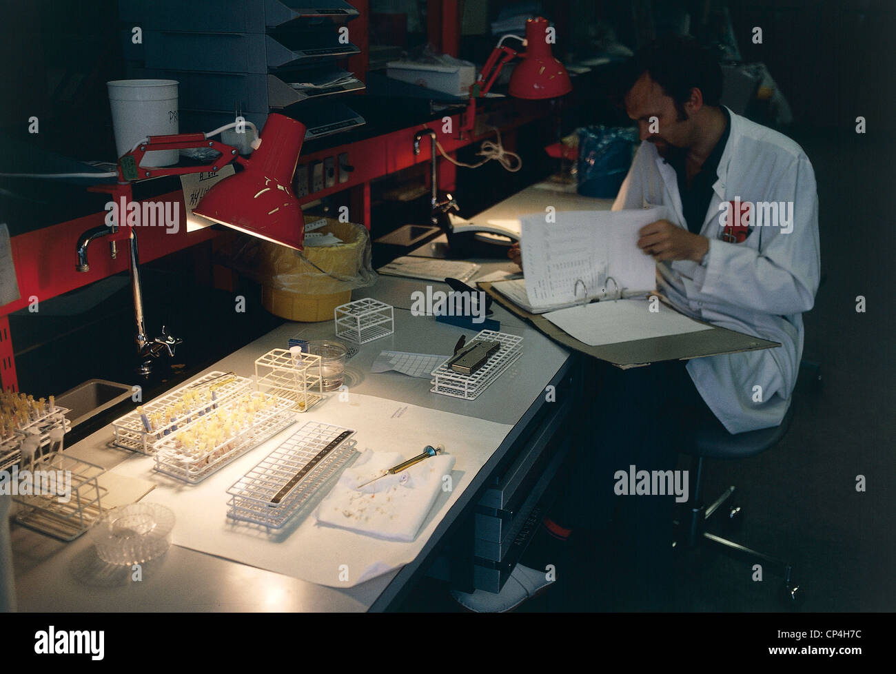 Denmark - Odense - Laboratory analysis Stock Photo - Alamy