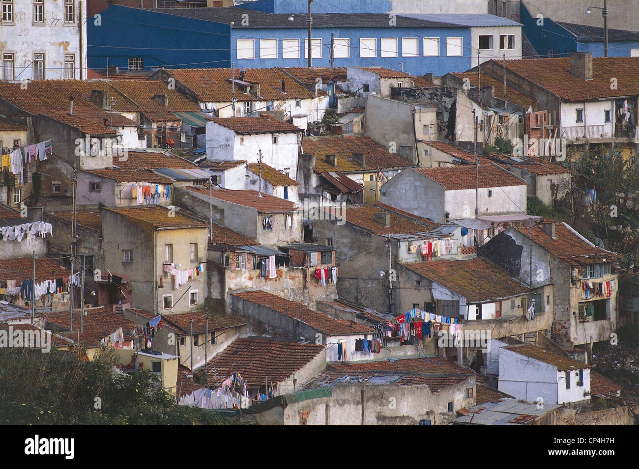 Portugal - Lisbon slums Stock Photo - Alamy