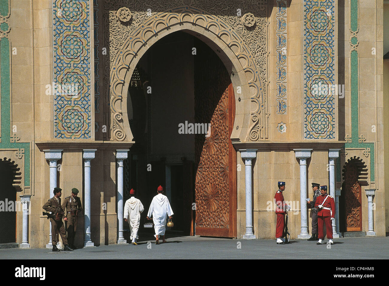 Royal Palace Morocco Rabat Stock Photo - Alamy