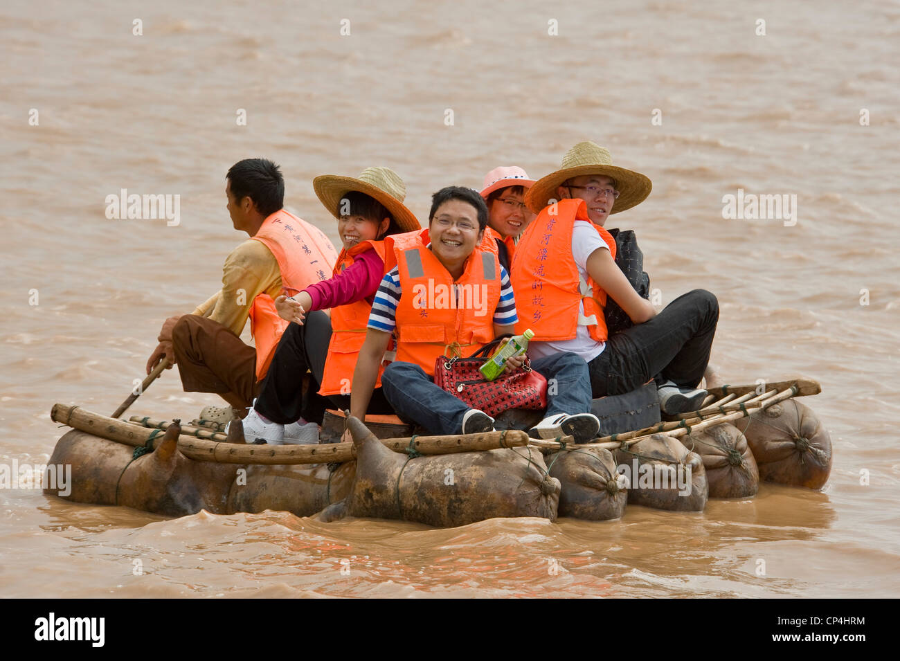 Sheepskin raft hi-res stock photography and images - Alamy