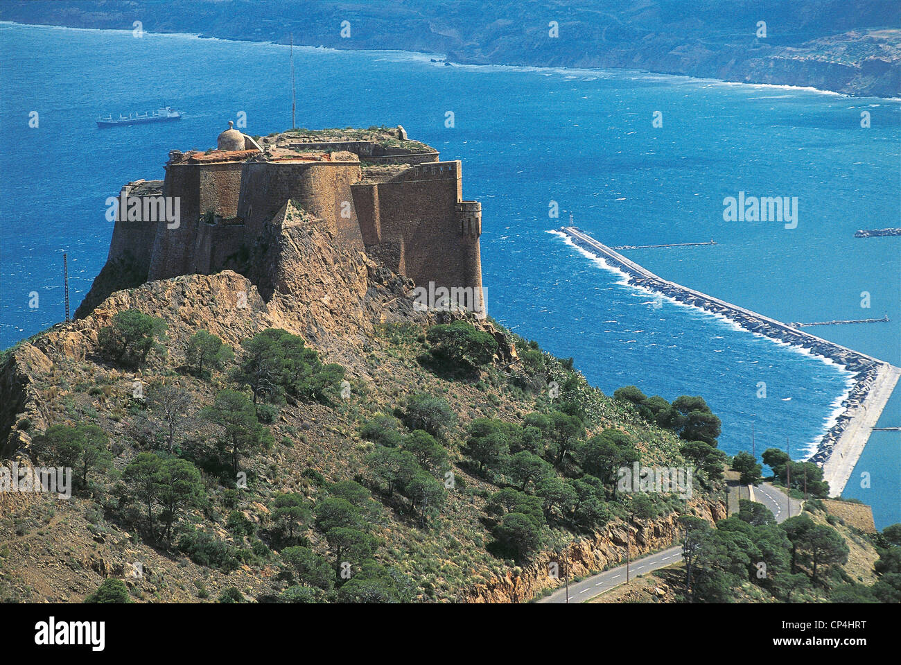 ALGERIA, ORAN. FORTRESS OF SANTA CRUZ (XVI century Stock Photo - Alamy