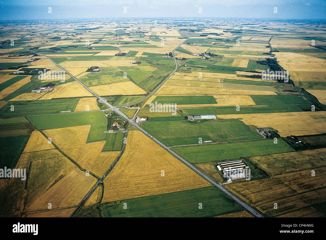Denmark - Agricultural Landscape Stock Photo - Alamy