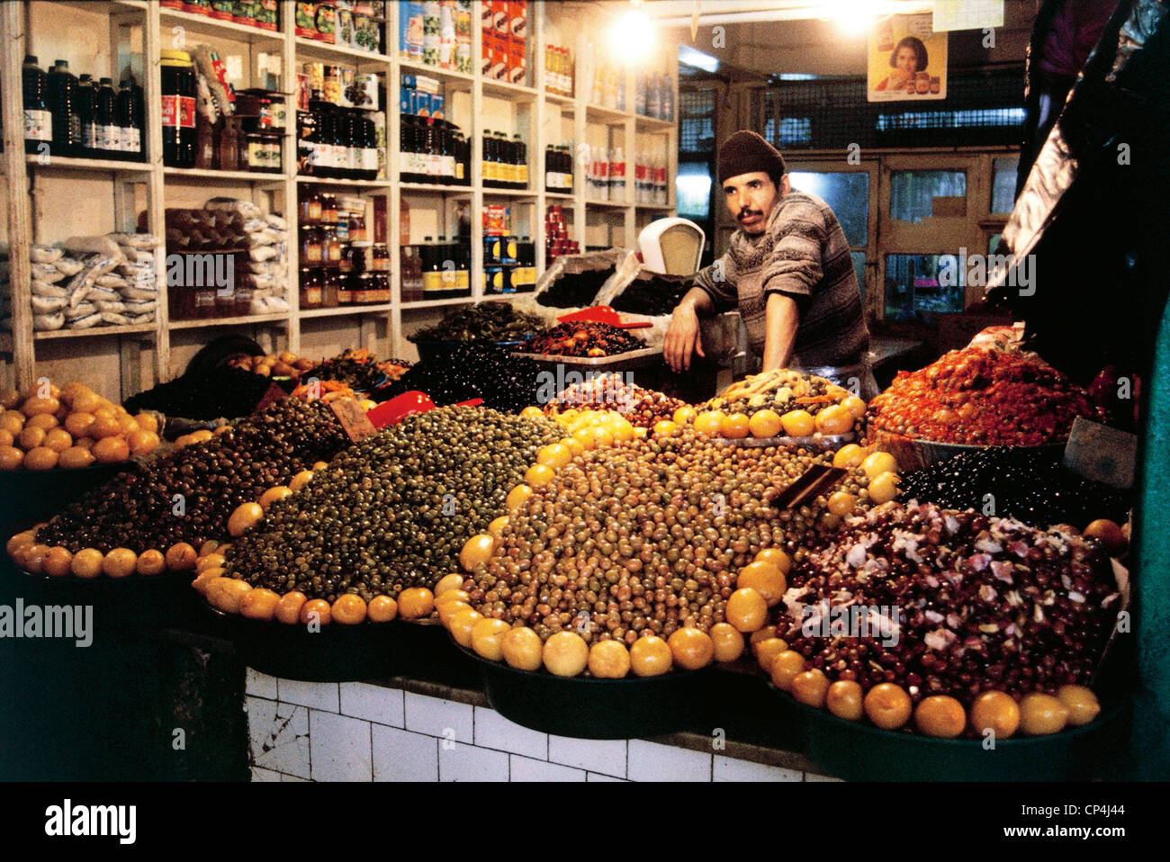 Morocco - Tangier. Great city market (Soccio Stock Photo - Alamy
