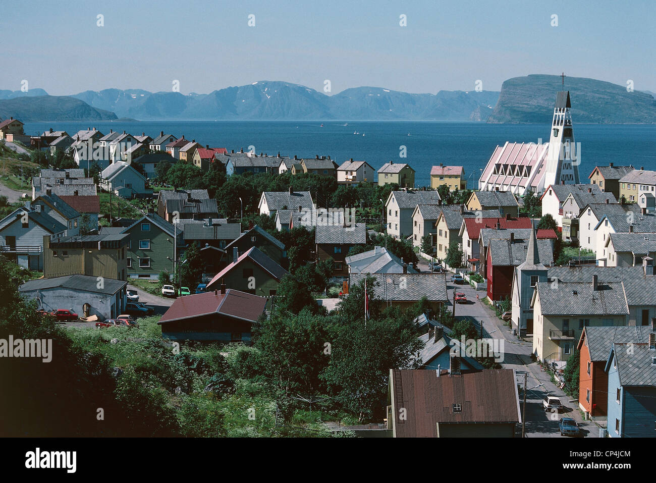 Norway - Finnmark - Hammerfest Stock Photo - Alamy