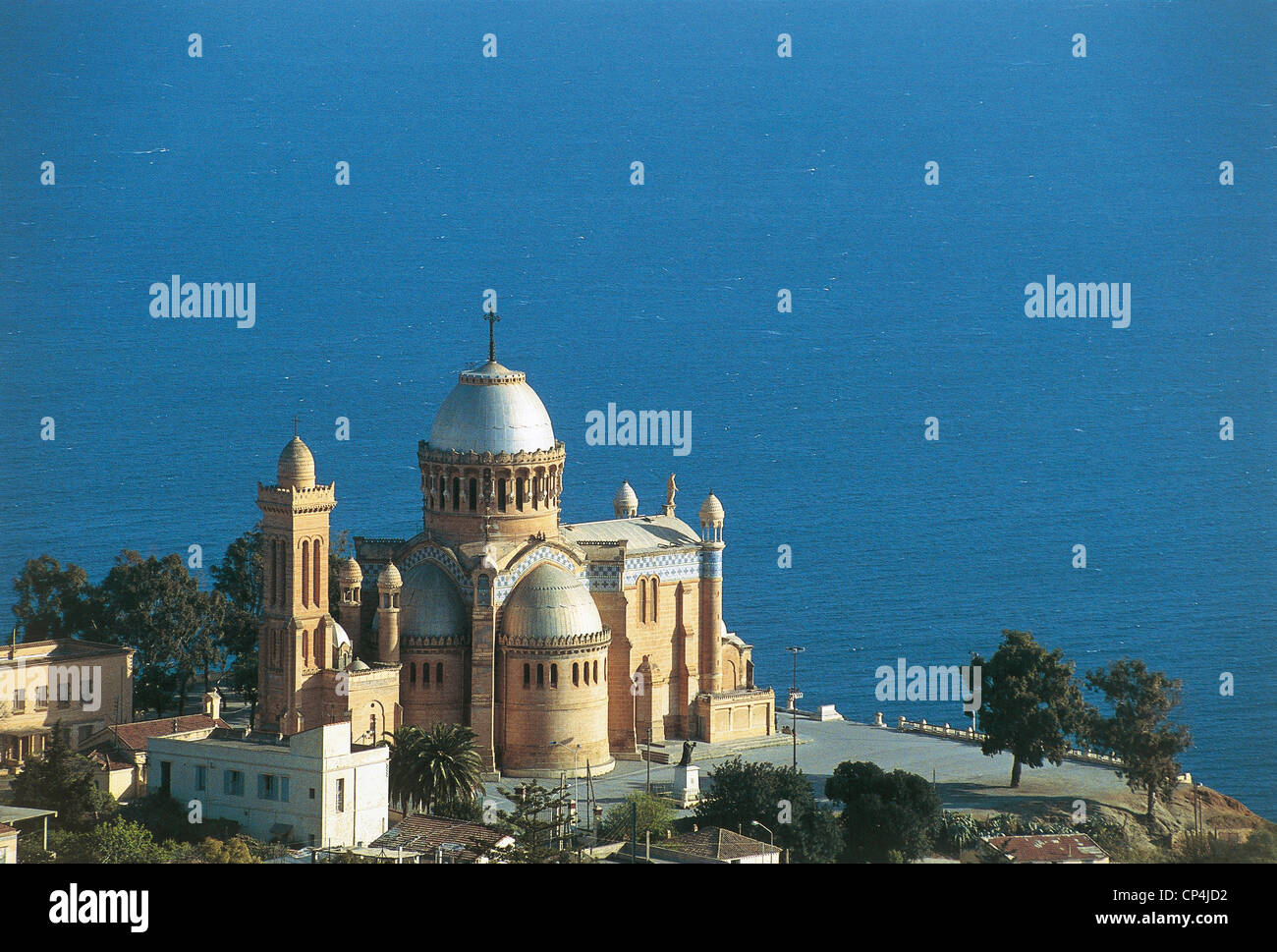 Algeria - Algiers. Notre Dame d'Afrique, the Catholic church was ...