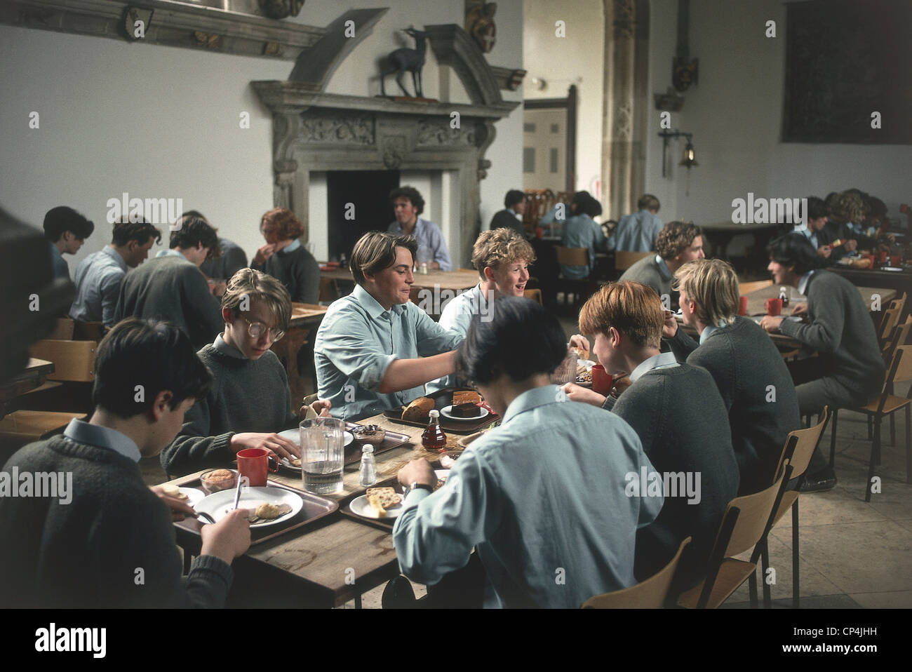 United Kingdom - Dorset. Milton School, refectory Stock Photo - Alamy