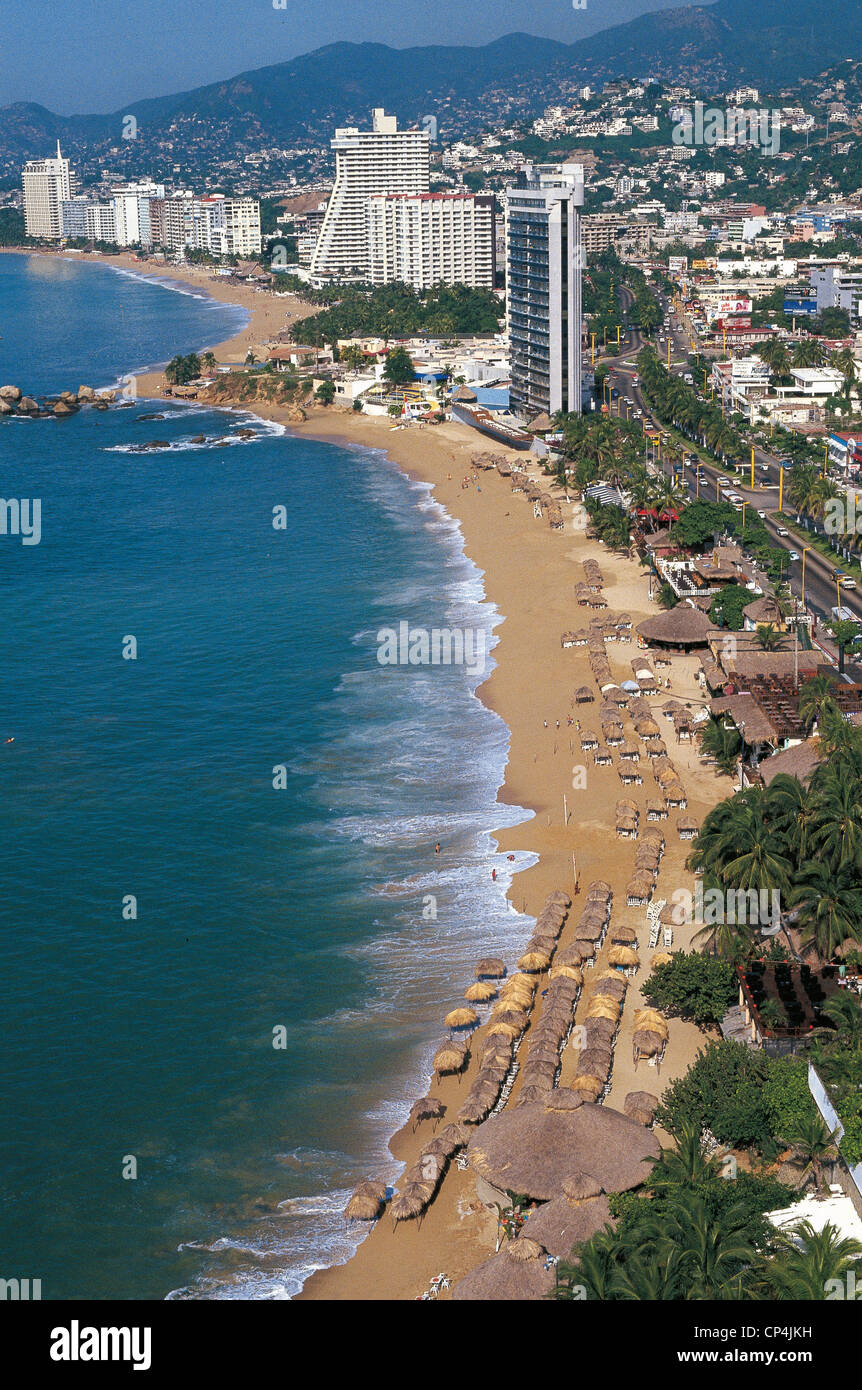 Mexican State Of Guerrero Acapulco Bay Stock Photo - Alamy