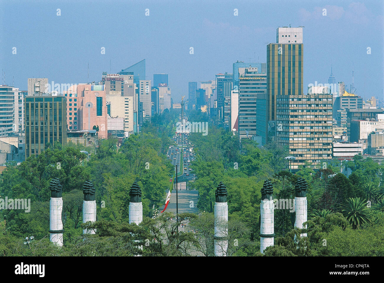 Mexico City 'Of Mexico Avenida Reforma Stock Photo - Alamy